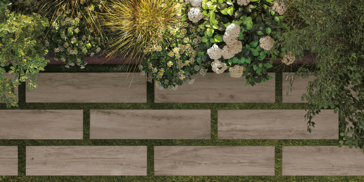 Piastrelle per parquet da giardino finto legno